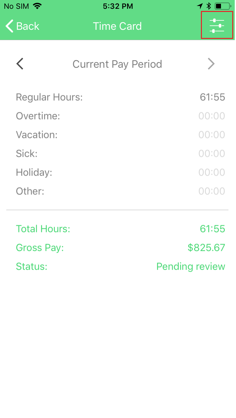 Mobile Timecard by Employee – Timelogix